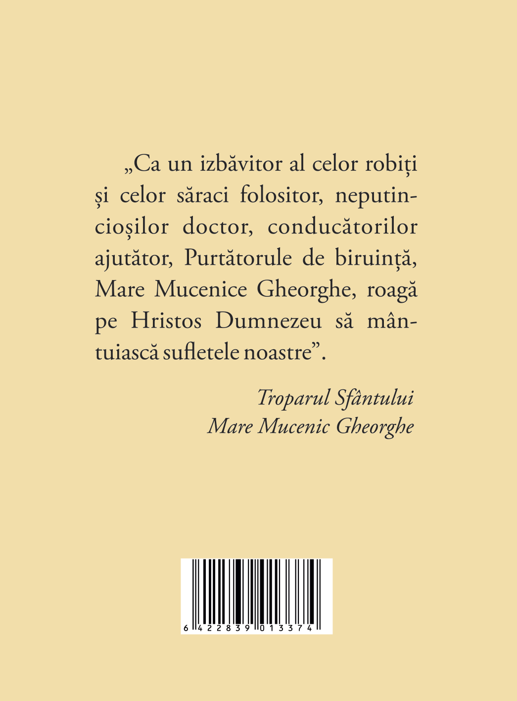 Acatistul Sfântului Mare Mucenic Gheorghe – Purtătorul de biruință – format mic | Magazin MMB